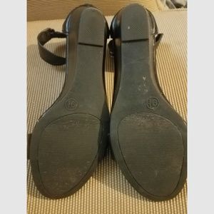 Merona | Shoes | Merona Black Wedge Heel Sandals | Poshmark